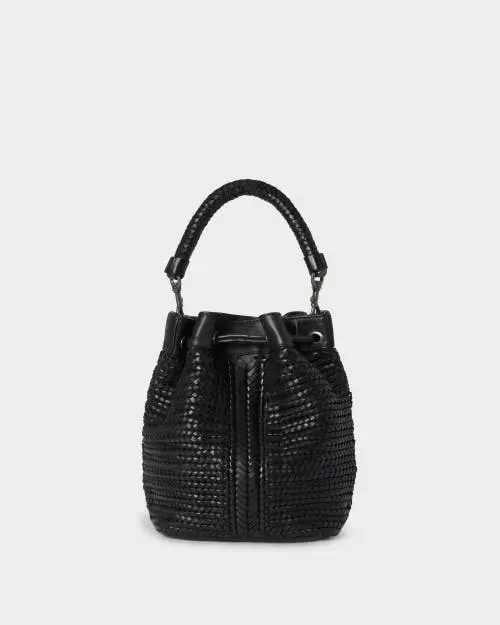 OSPREY LONDON The Lima Leather Bucket Bag