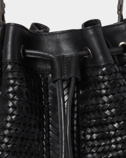 OSPREY LONDON The Lima Leather Bucket Bag