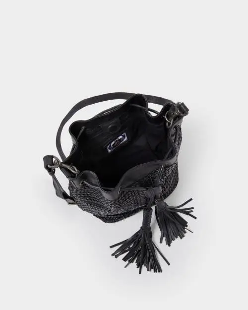 OSPREY LONDON The Lima Leather Bucket Bag