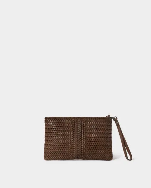 OSPREY LONDON The Lima Leather Crossbody Bag - Chesnut