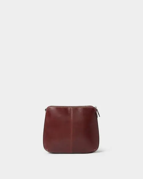 OSPREY LONDON The Buckley Saddle Leather Crossbody Bag