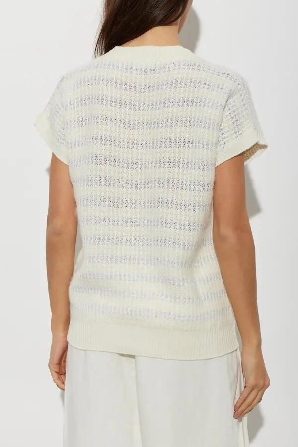 Fabiana Filippi Shimmering Sequin Vest
