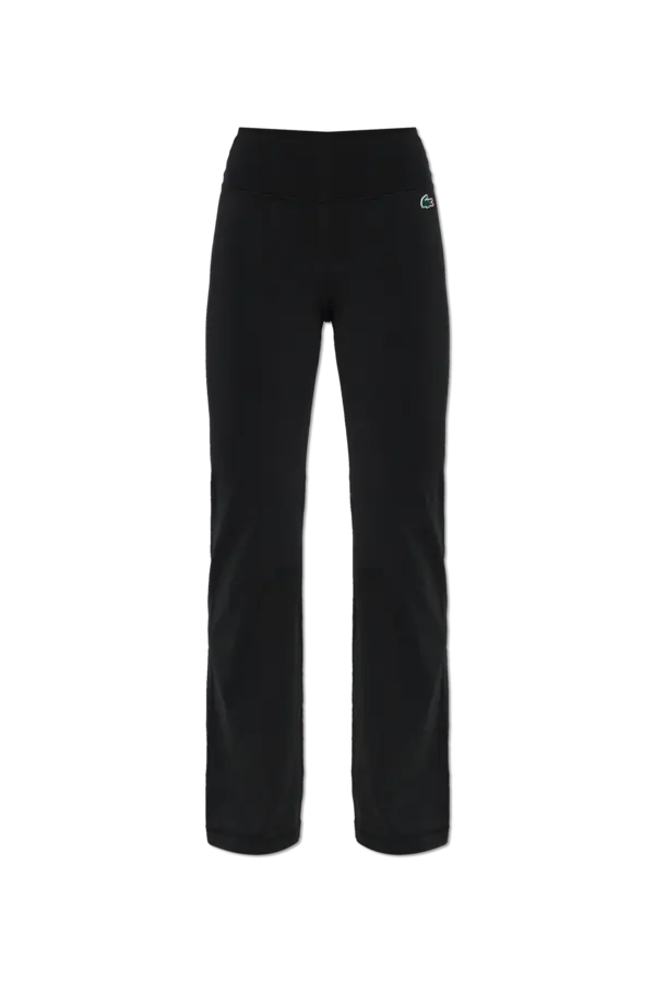 Lacoste Flared Leggings - Black
