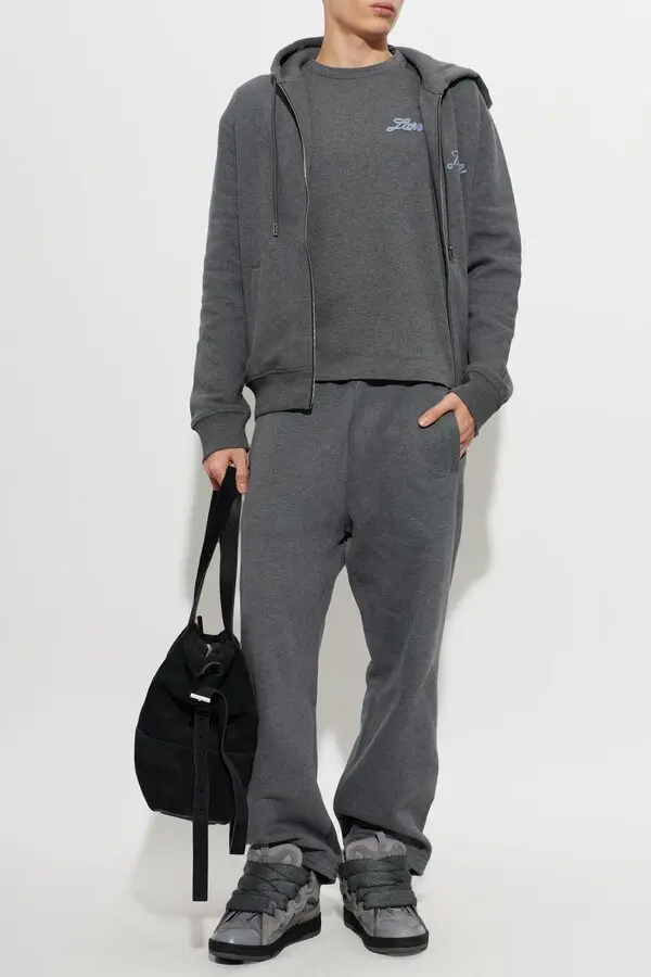 LANVIN Curb’ Trainers - Grey