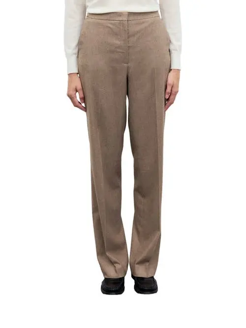 Gerard Darel Muna Wide Leg Trousers - Sand