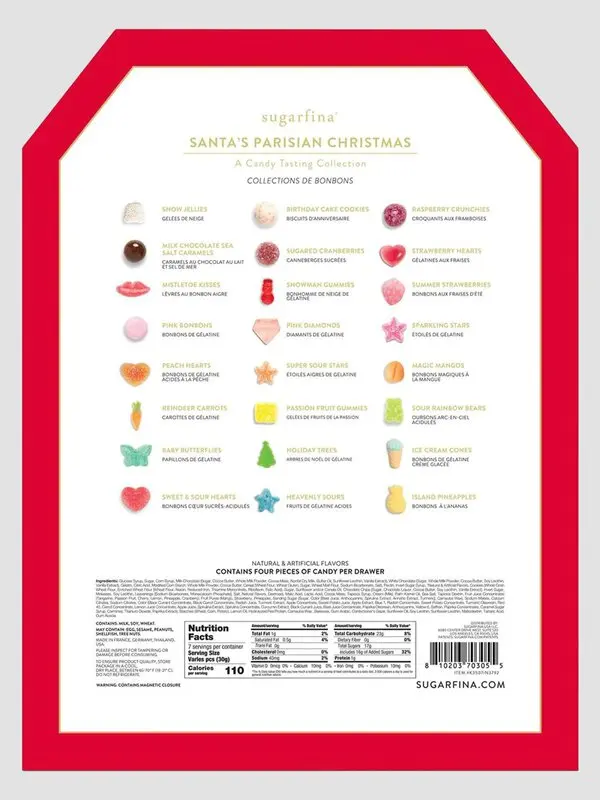 SUGARFINA 24 Tastes Of Christmas Tasting Advent Calendar