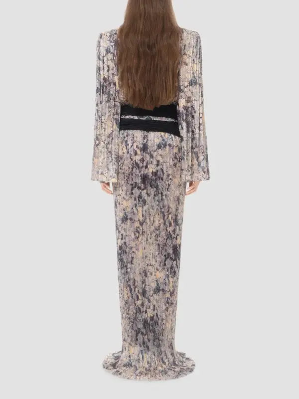 Valentino Garavani Long Dress With Pleats