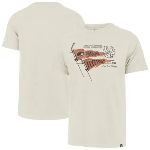 '47 Philadelphia Flyers Journeyman Franklin T-shirt - Cream
