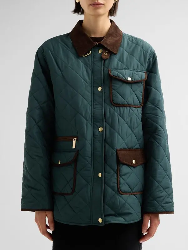 SEROYA Liana Quilted Barn Jacket