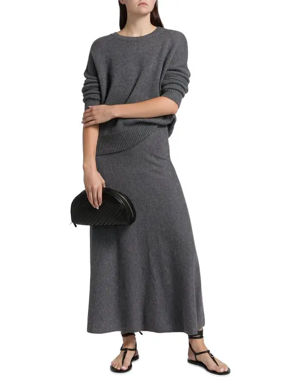 LISA YANG Flared Cashmere Maxi Skirt
