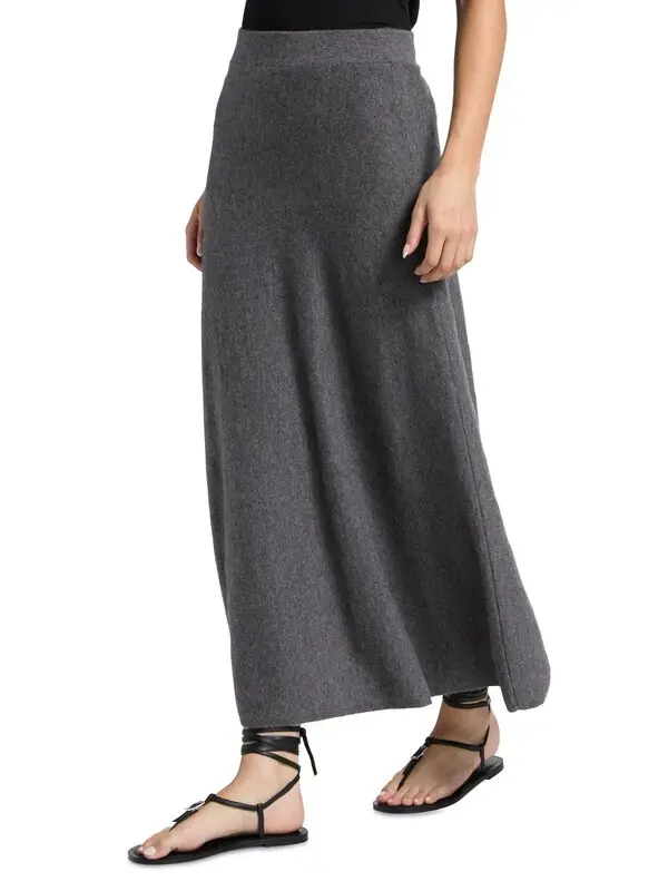 LISA YANG Flared Cashmere Maxi Skirt