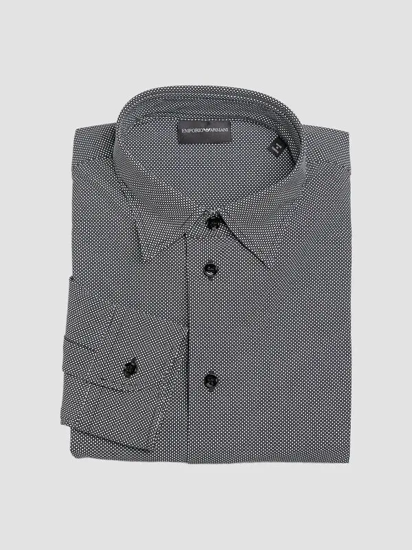 Emporio Armani Micro-print Sport Shirt