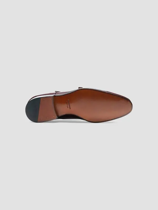 Magnanni Tinos Double-buckle Leather Loafers