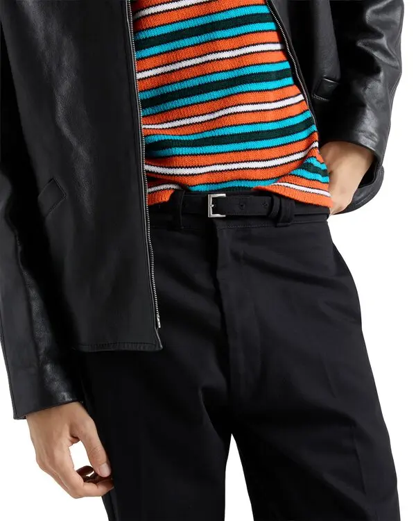 Prada Nappa Leather Blouson Jacket