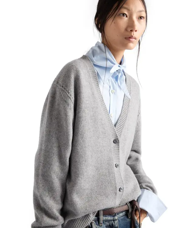 Prada Re-cashmere Cardigan