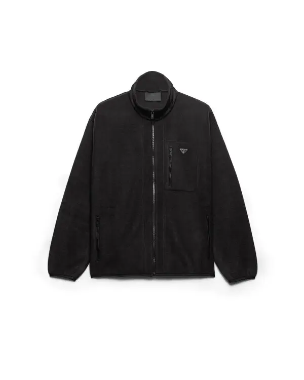 Prada Fleece Blouson Jacket