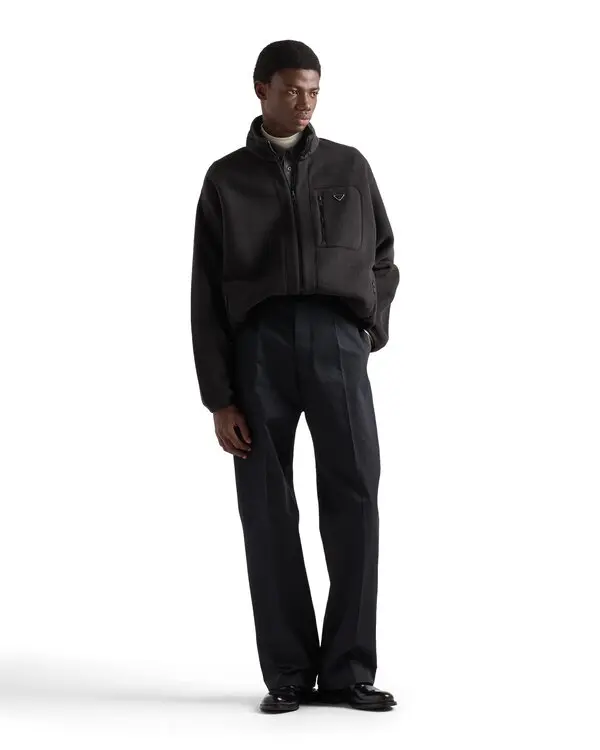 Prada Fleece Blouson Jacket