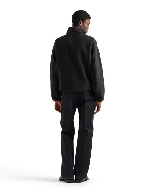 Prada Fleece Blouson Jacket
