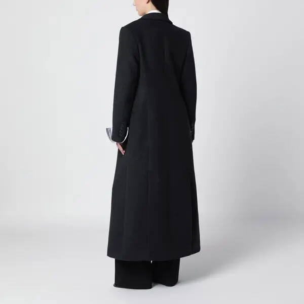 IVY OAK Charcoal Long Asymmetric Coat - Grey