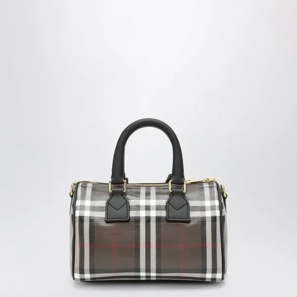 Burberry Mini Check Cotton Bowling Bag