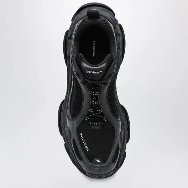 Balenciaga Dark Grey Triple S.2 Sneakers - Black