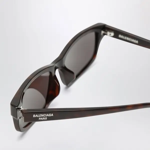 Balenciaga Caramel Af Daily Rectangular Sunglasses