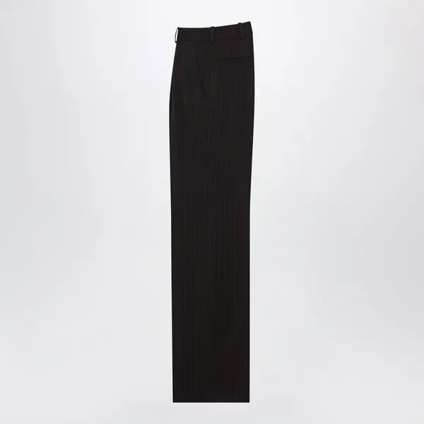 Saint Laurent Pinstriped Wool Trousers