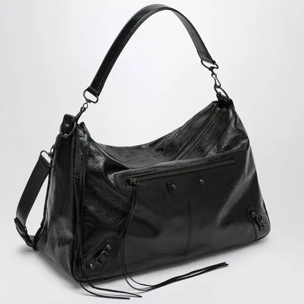 Balenciaga Le City Moto Large Bag In Leather