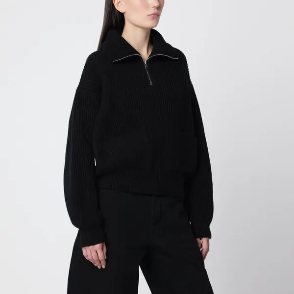 Alaïa Wool And Cashmere Trucker Sweater