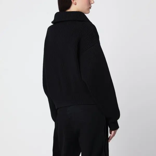 Alaïa Wool And Cashmere Trucker Sweater