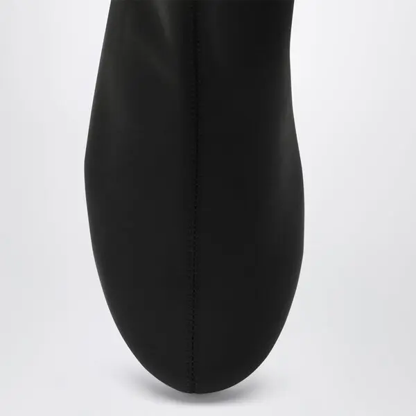 Senso Black Charlotta Ankle Boots In Stretch Fabric