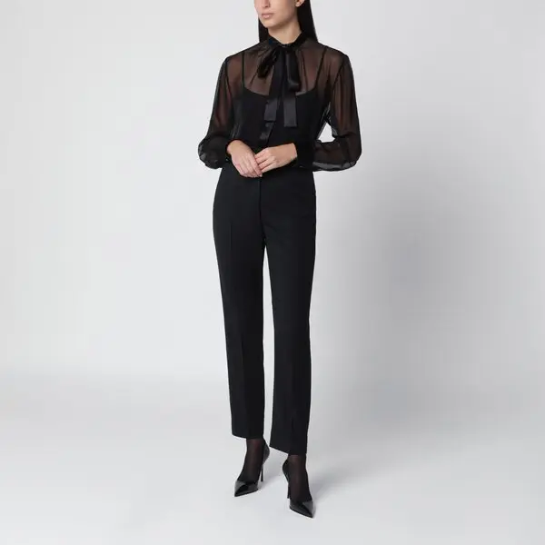 Dolce & Gabbana Tailored Trousers In Stretch Wool