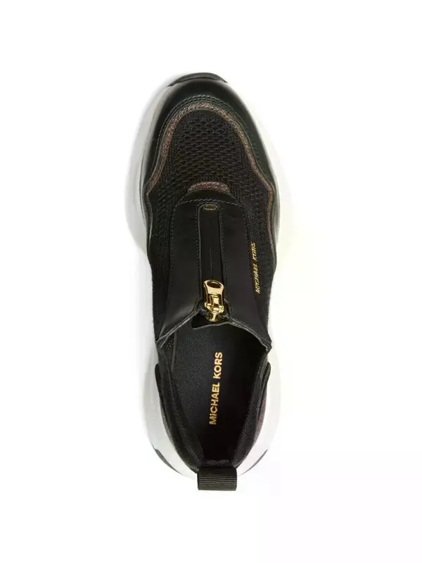 Michael Kors Mixed-media Zuma Sneakers