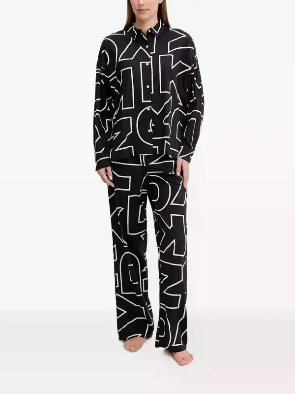 Dkny Logo-print Pajamas