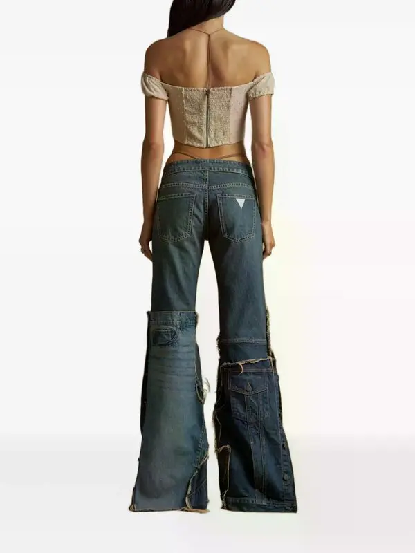 Guess Lace-up Off-shoulder Top