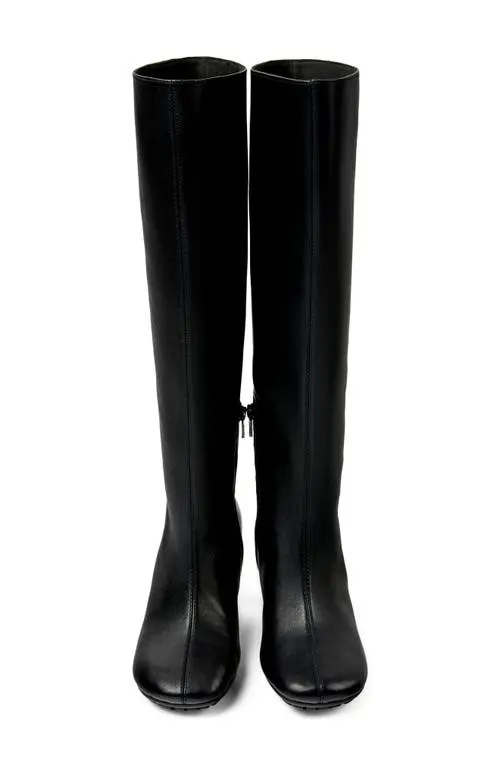Camper Right Leather Knee High Boot