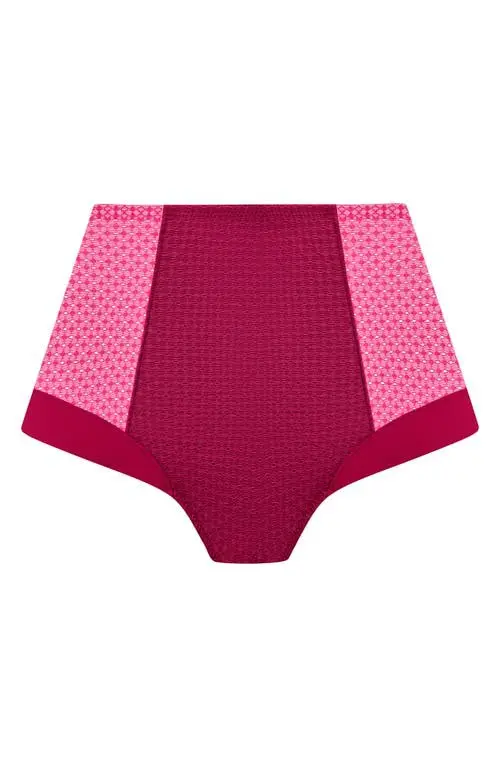 Fantasie Evolution Comfort High Waist Briefs - Ruby