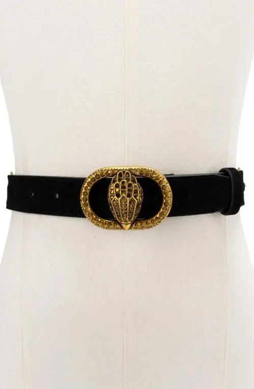 Kurt Geiger Chelsea Suede Chain Belt