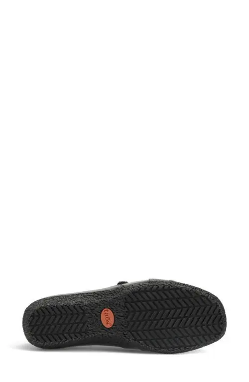 TAOS Ramble Leather Flat - Black