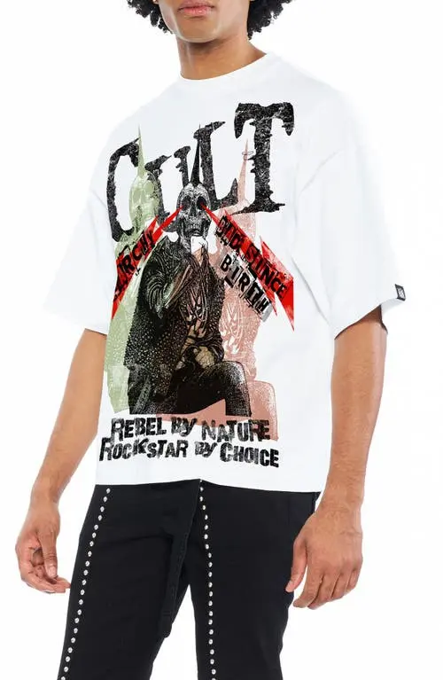 CULT OF INDIVIDUALITY Oversized Graphic T-shirt