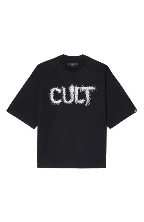 CULT OF INDIVIDUALITY Cult Graphic Oversized T-shirt