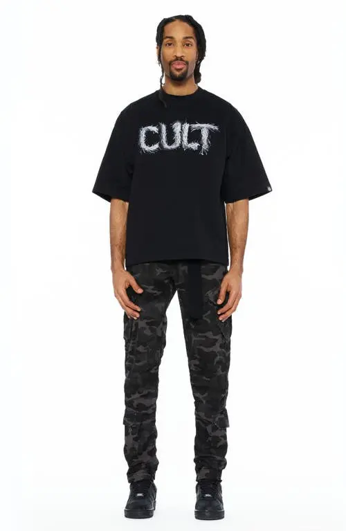 CULT OF INDIVIDUALITY Cult Graphic Oversized T-shirt