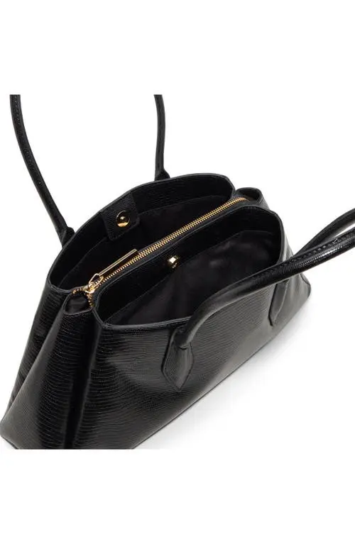 Aldo Avanieex Lizard Embossed Faux Leather Shoulder Bag