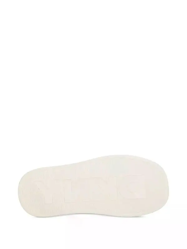 Dkny Logo-patch Woven Slides