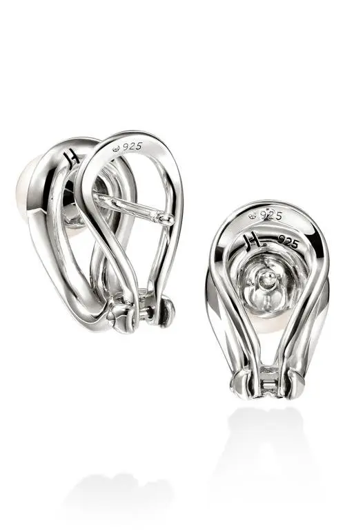 John Hardy Surf Earrings, Sterling
