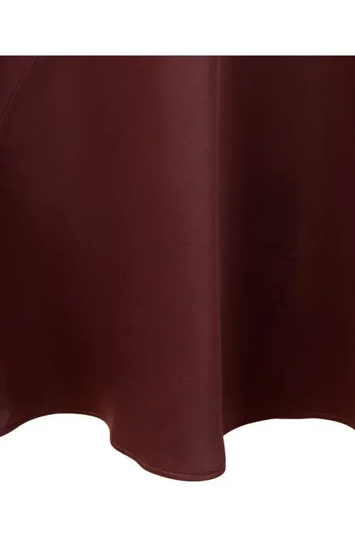 Mango Satin Midi Dress