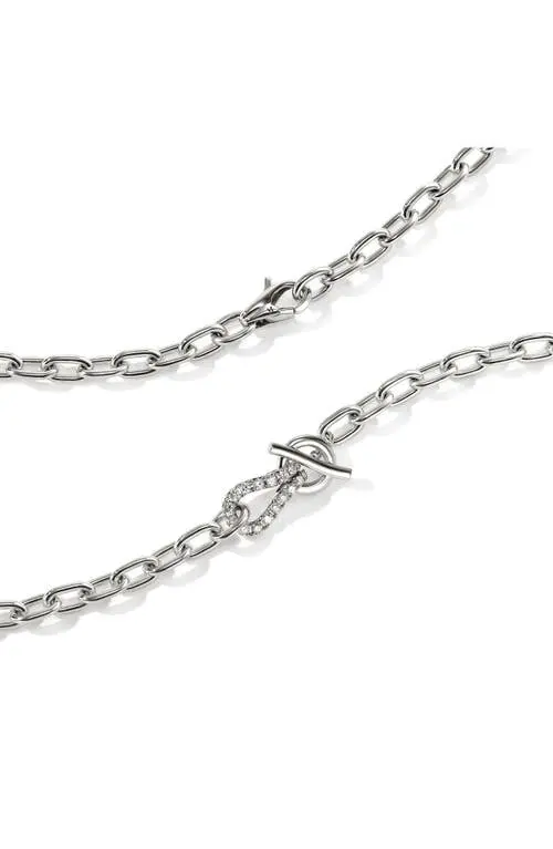 John Hardy Surf Sterling Knot Necklace