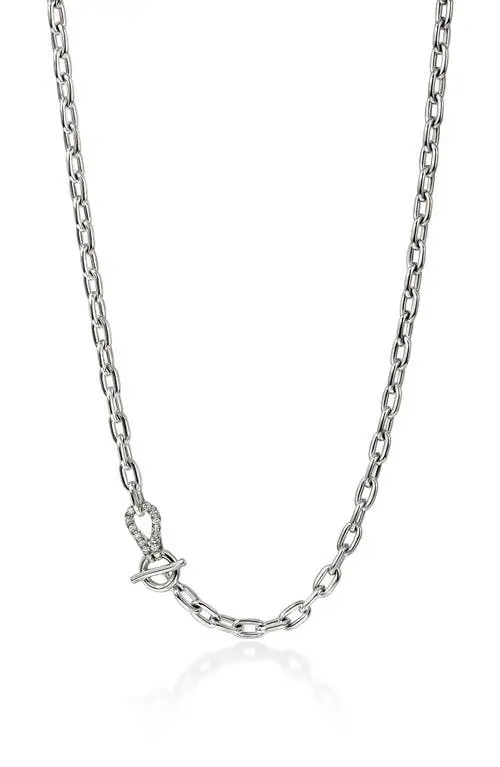 John Hardy Surf Sterling Knot Necklace - Silver