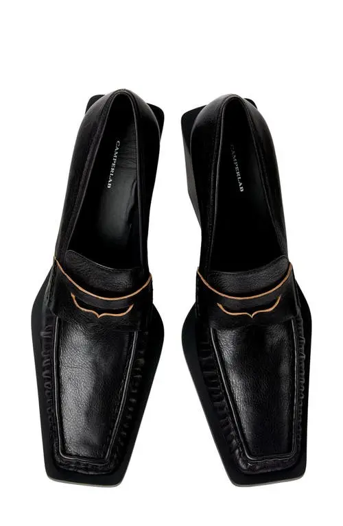 Camper Escandalo Loafer Pump - Black