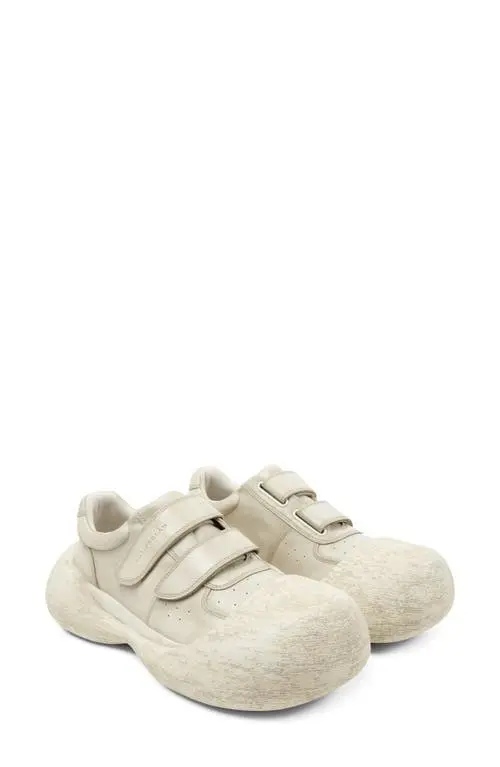 Camper Caramba Leather Sneaker - Light Grey Multi